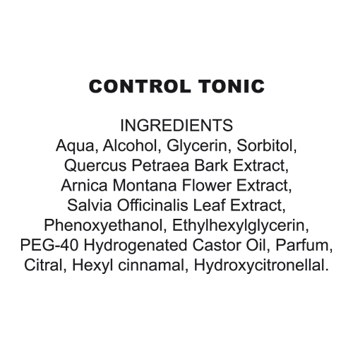 Control Tonic | FOR LIFE & MADAGA